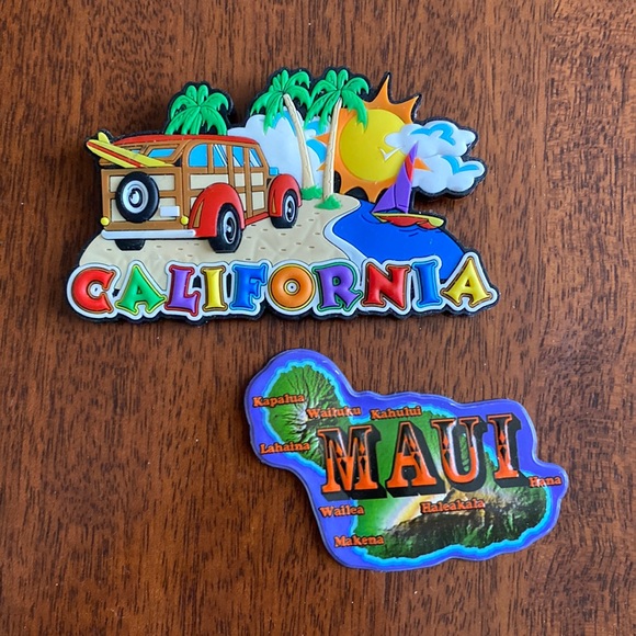 Travel Gifts | Office | Free W Purchase 2 Pc Bundle Travel Magnets ...